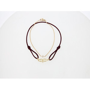 Bracelet CONCORDE or et diamant blanc - Karine Chedid Joaillerie